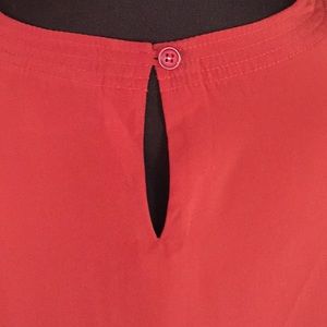 Laura Scott | Tops | Laura Scott Womanshirt Top Blouse Tunic Rust ...